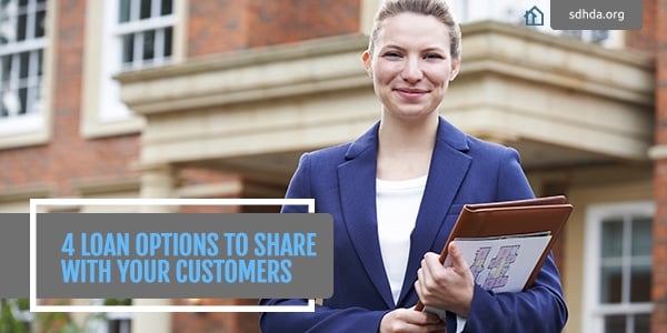 4 Loan Options to Share with Your Customers